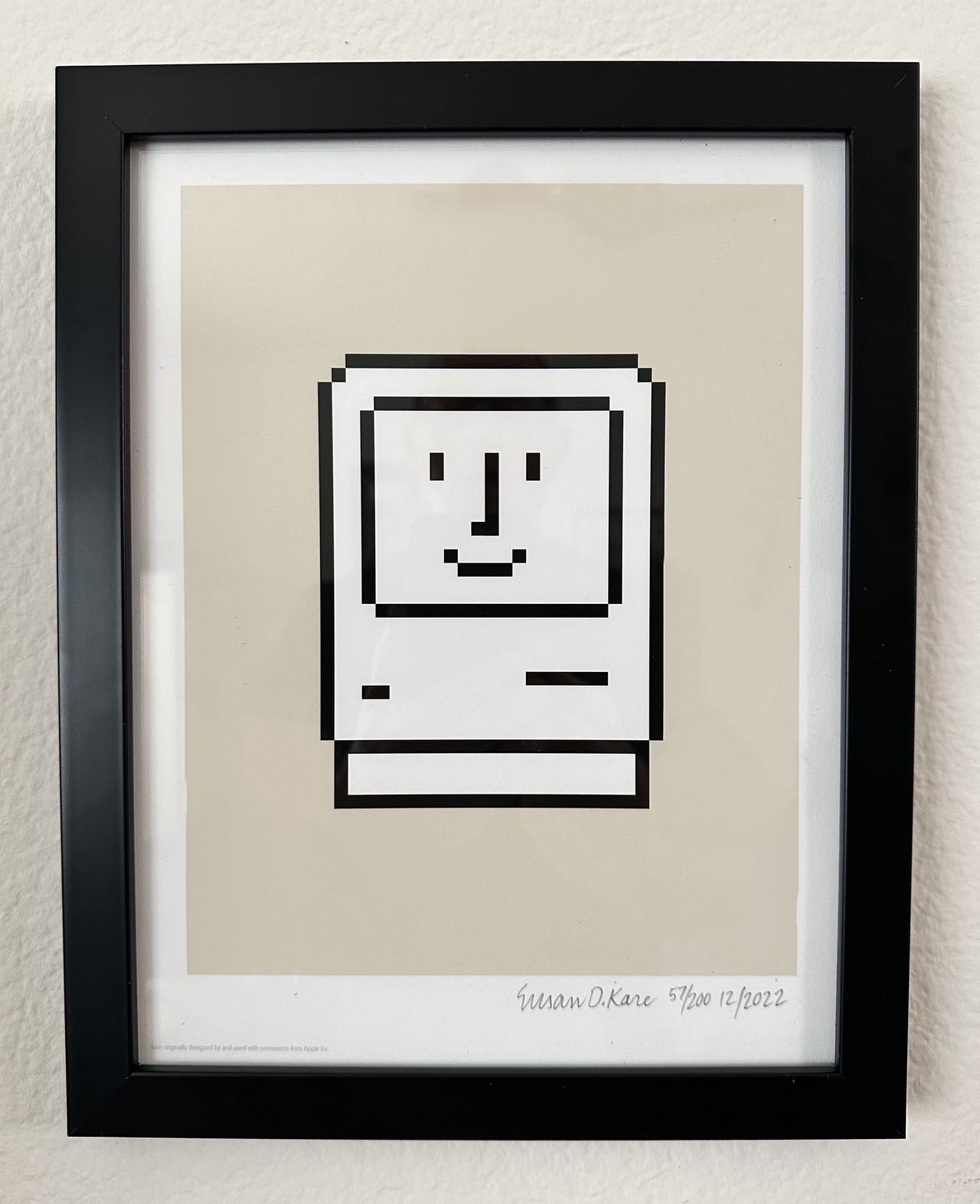 Susan Kare Mac Icon Prints - Original Mac Guy