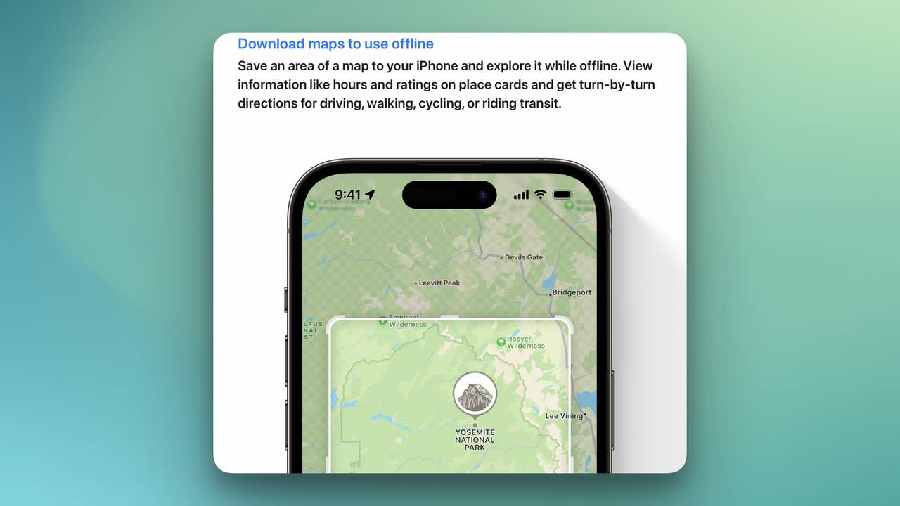 A Valuable New iOS 17 Feature — Downloadable Maps - Original Mac Guy