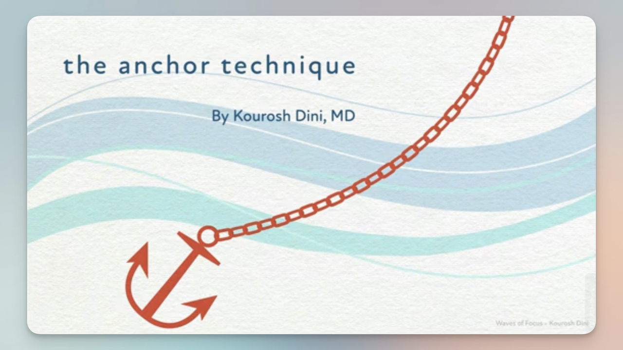 Discover the Anchor Technique: Finding Balance Between Structure and ...